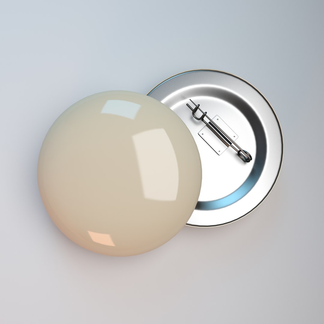 brooch template 3d c4d