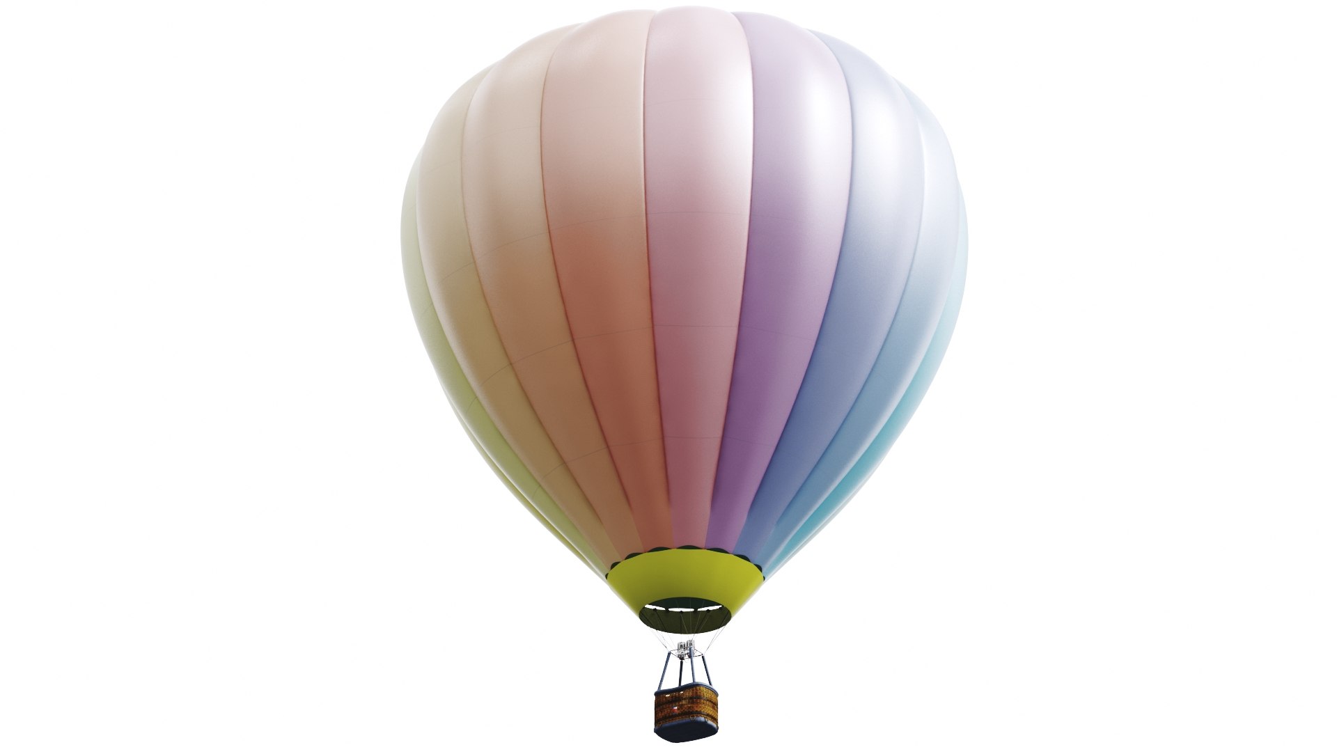3D Hot Air Balloon Model - TurboSquid 1744658