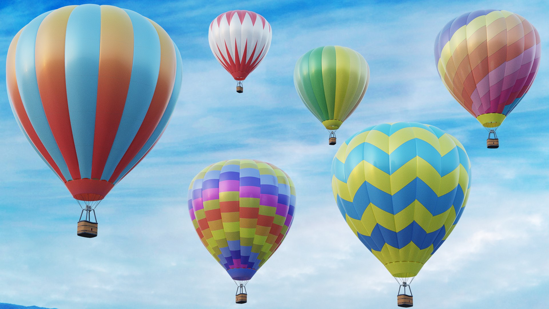 3D Hot air balloon model - TurboSquid 1744658