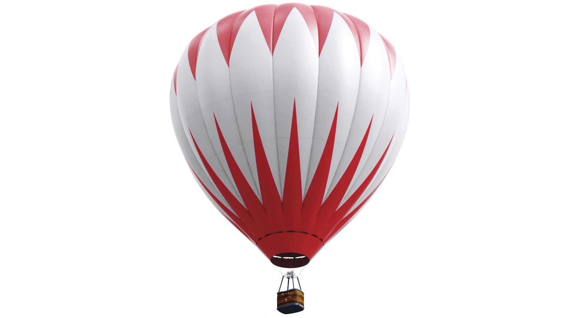 3D Hot Air Balloon Model - TurboSquid 1744658