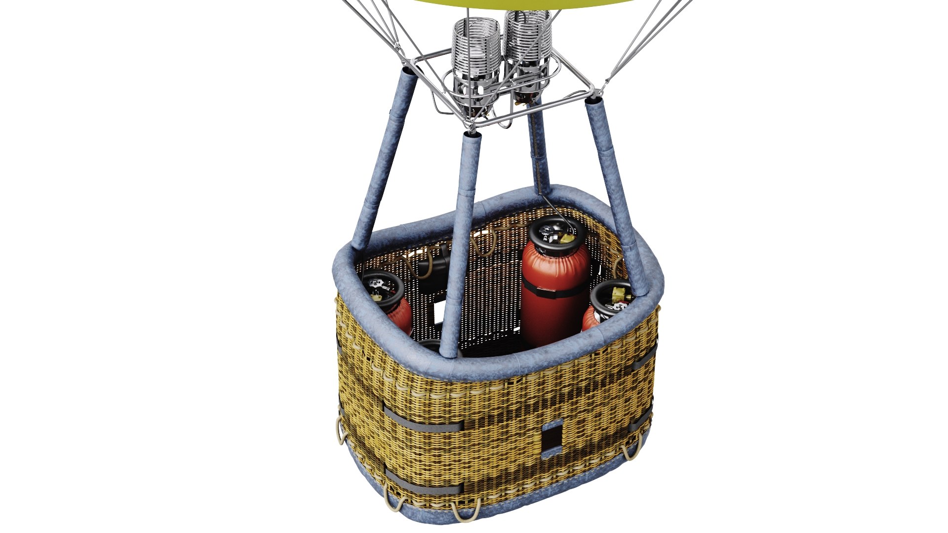 3D Hot Air Balloon Model - TurboSquid 1744658