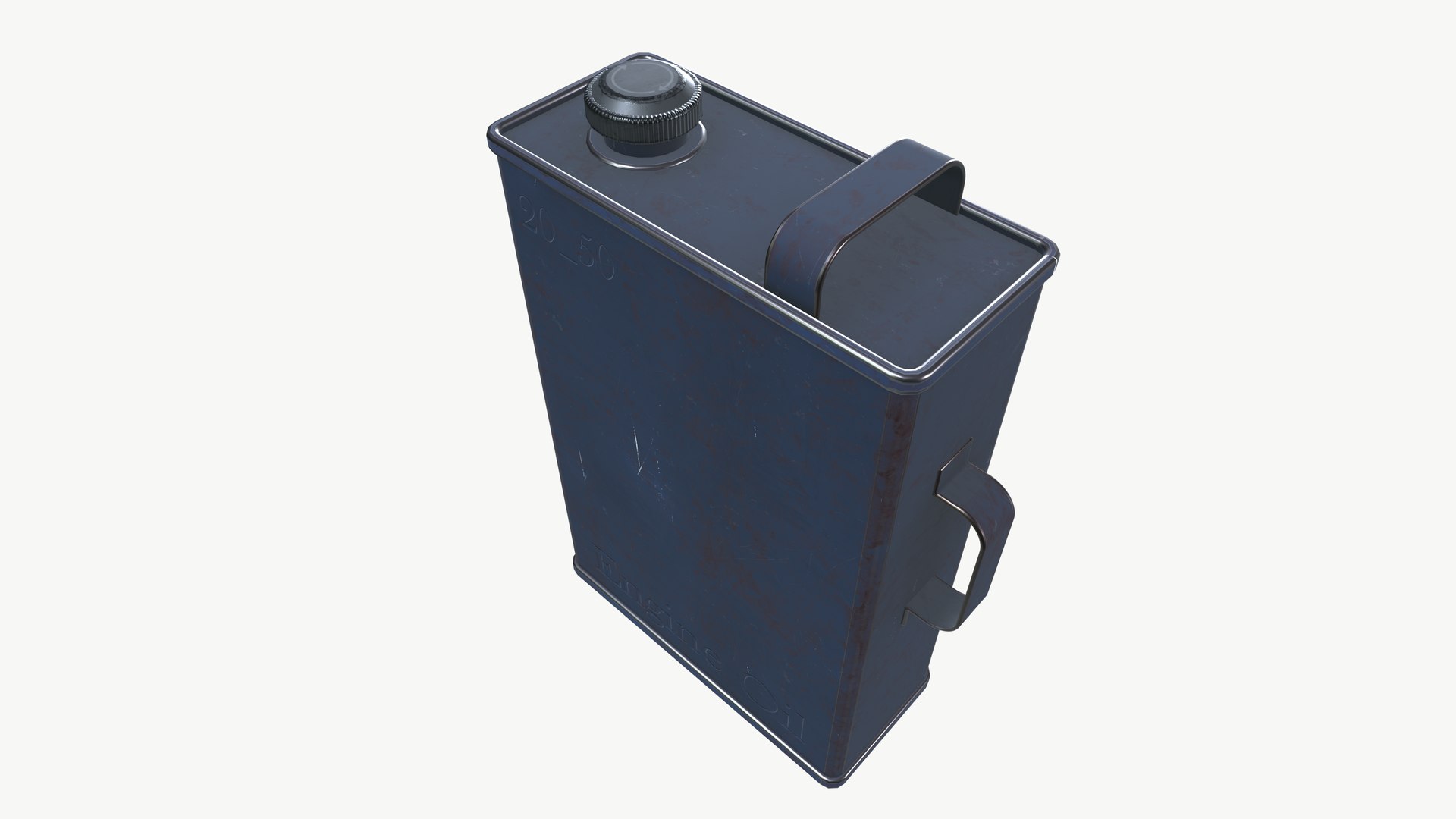 Engine Oil Can 3D Model - TurboSquid 2416027