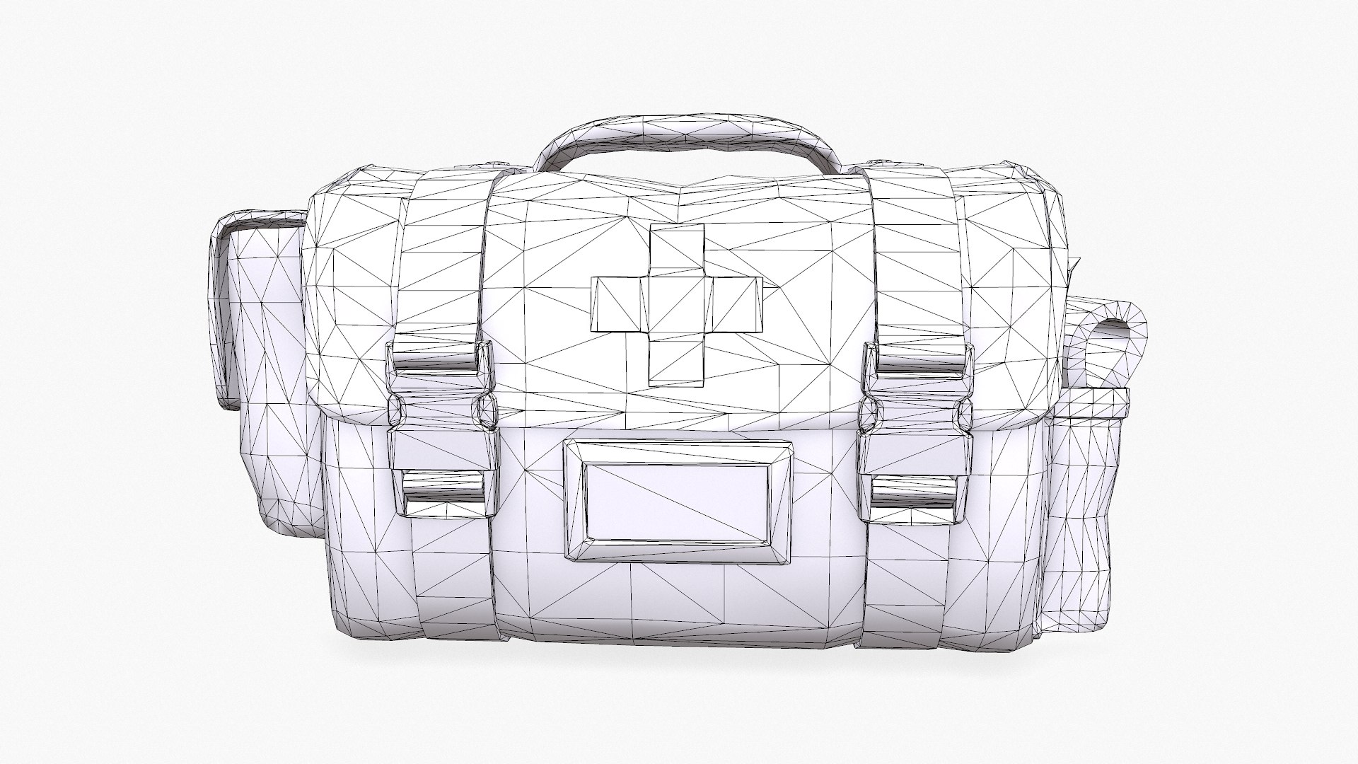 Medkit Low-poly PBR 3D - TurboSquid 2105450