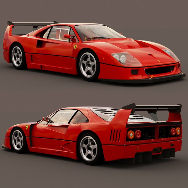 3D ferrari f40 competizione 1989 - TurboSquid 2024211