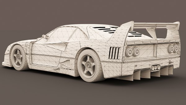 3D ferrari f40 competizione 1989 - TurboSquid 2024211