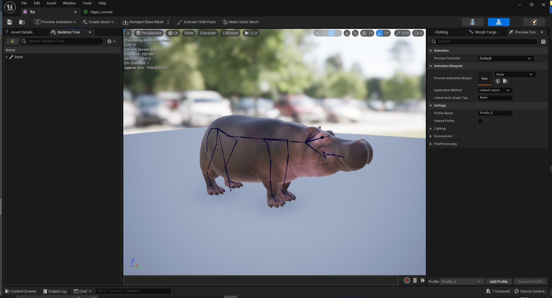3D Model River Behemoth 3D Hippo Realistic Hippopotamus Low-poly 3D ...
