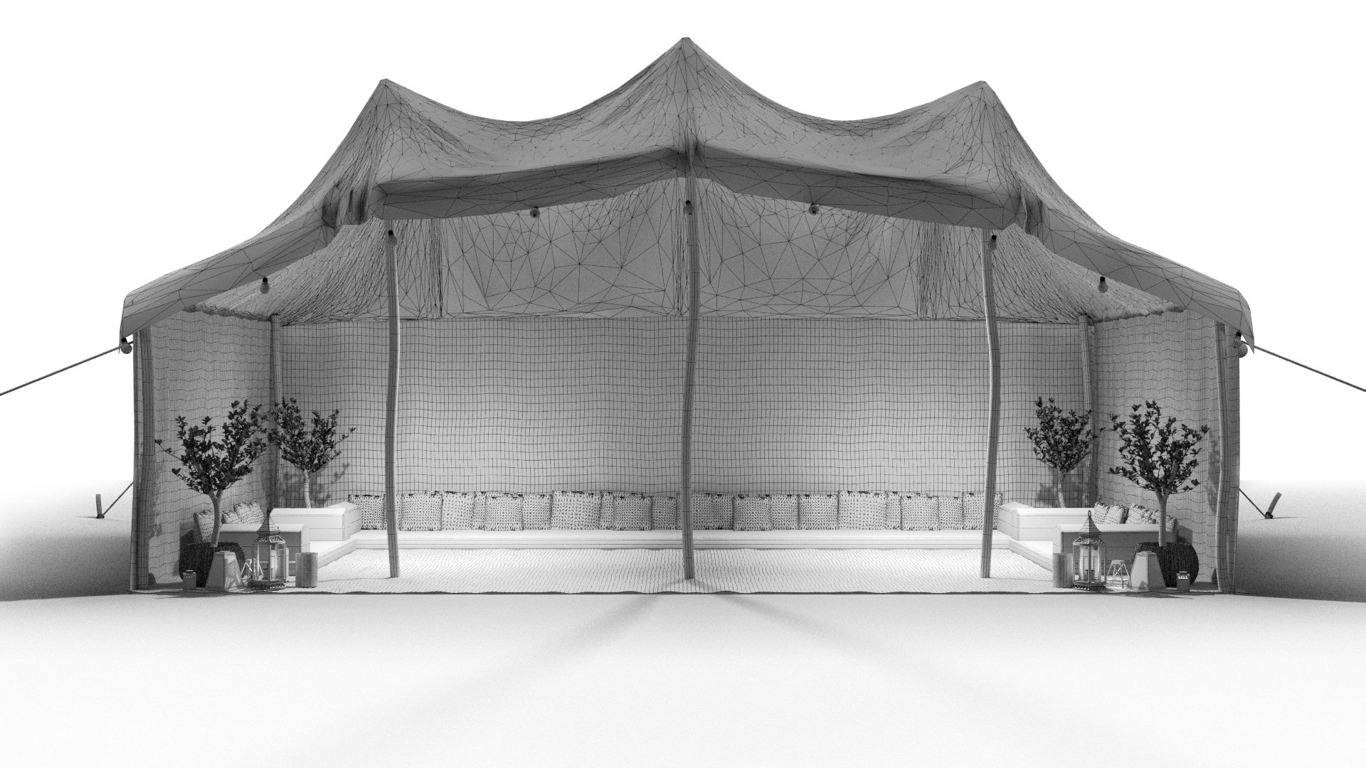 ARABIC TENT Model - TurboSquid 1813488