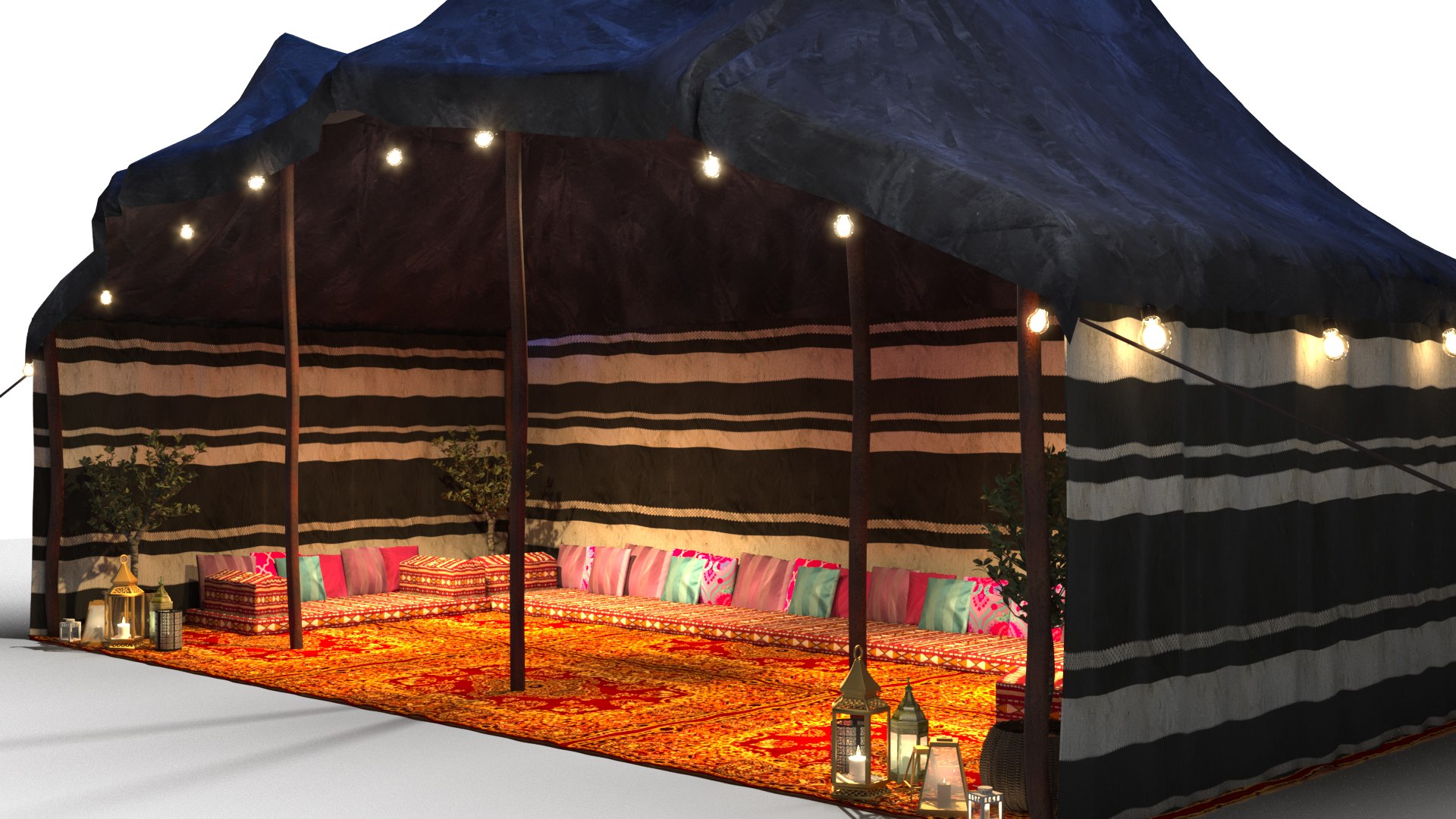 ARABIC TENT Model - TurboSquid 1813488