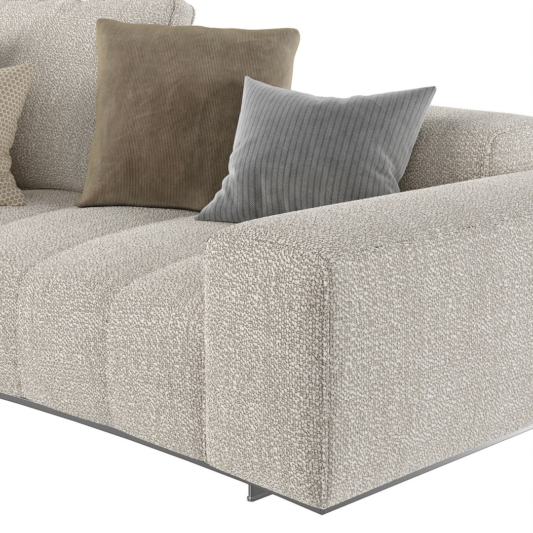 Goodman Rainbow Angled Sofa 3D Model - TurboSquid 2141917