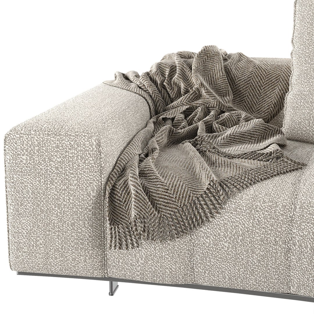 Goodman Rainbow Angled Sofa 3D Model - TurboSquid 2141917