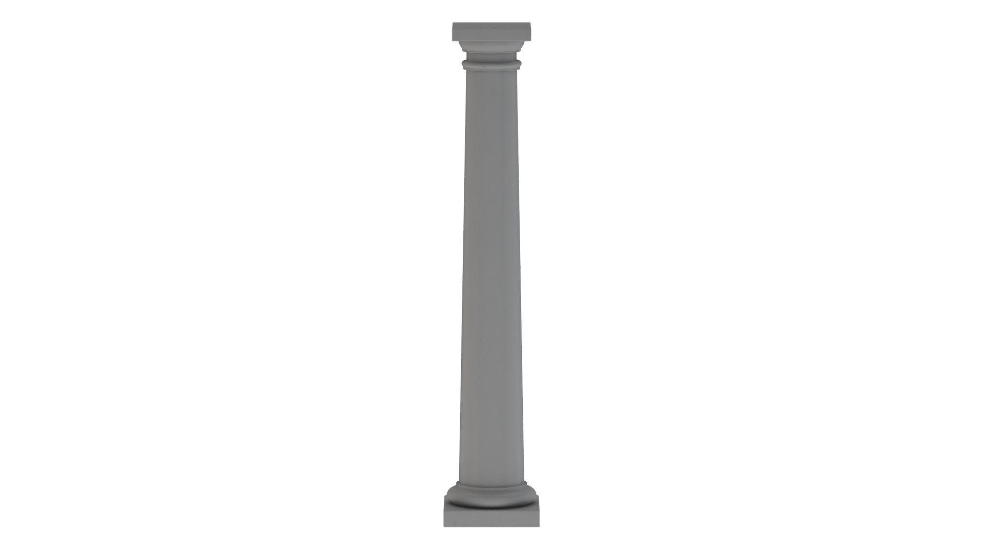 Tuscan Column Model - TurboSquid 2020803