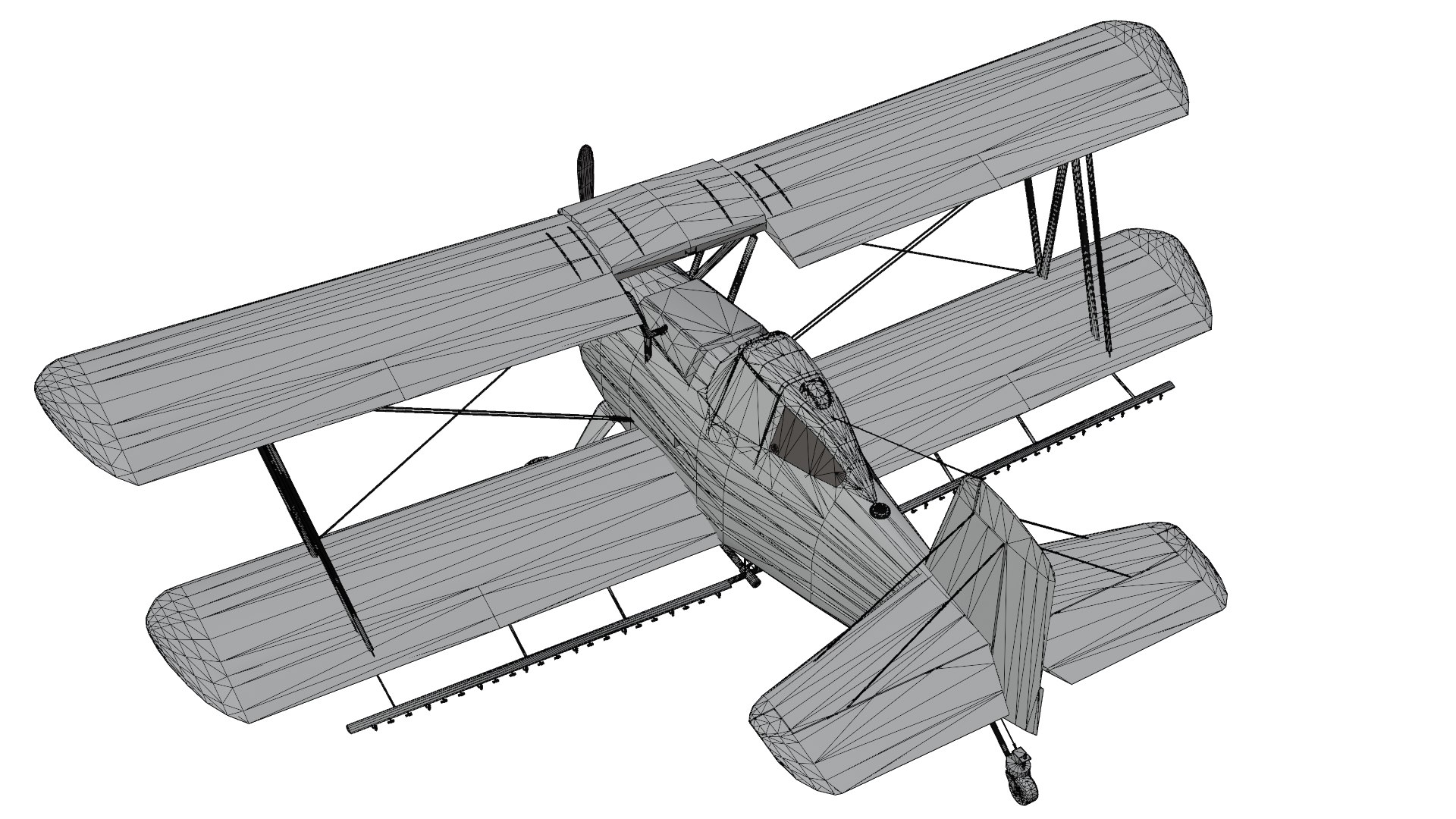 Grumman G-164 Ag Cat 3D Model - TurboSquid 2326070
