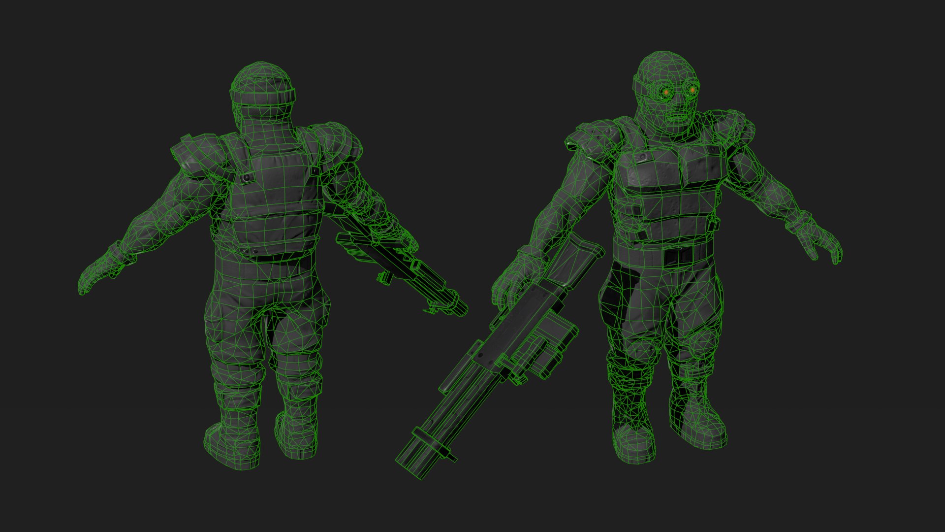 3D Animation Machine Gun Model - TurboSquid 1330761