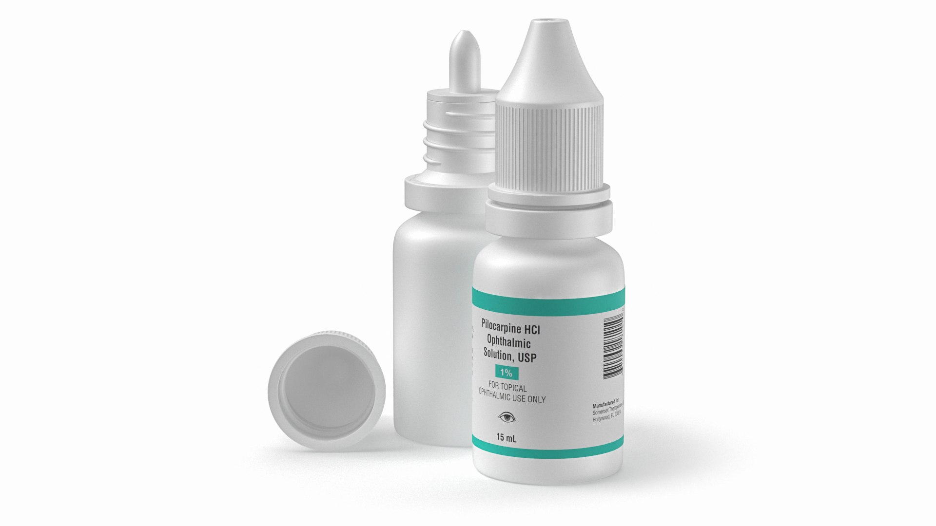 3D Medical Dropper Bottle Set model - TurboSquid 2169099