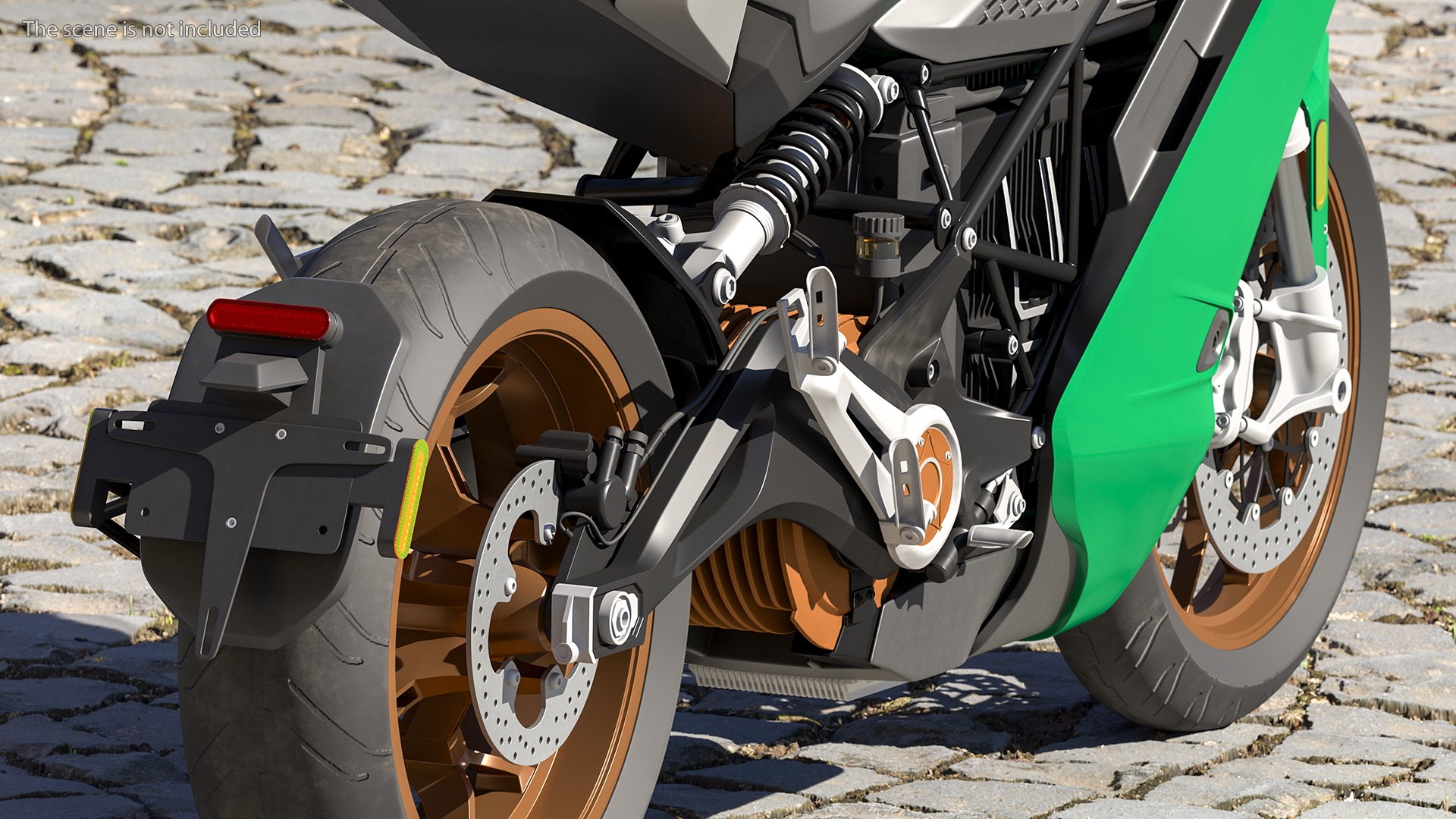 Sport Motorcycle Rigged Electric 3D - TurboSquid 1706873