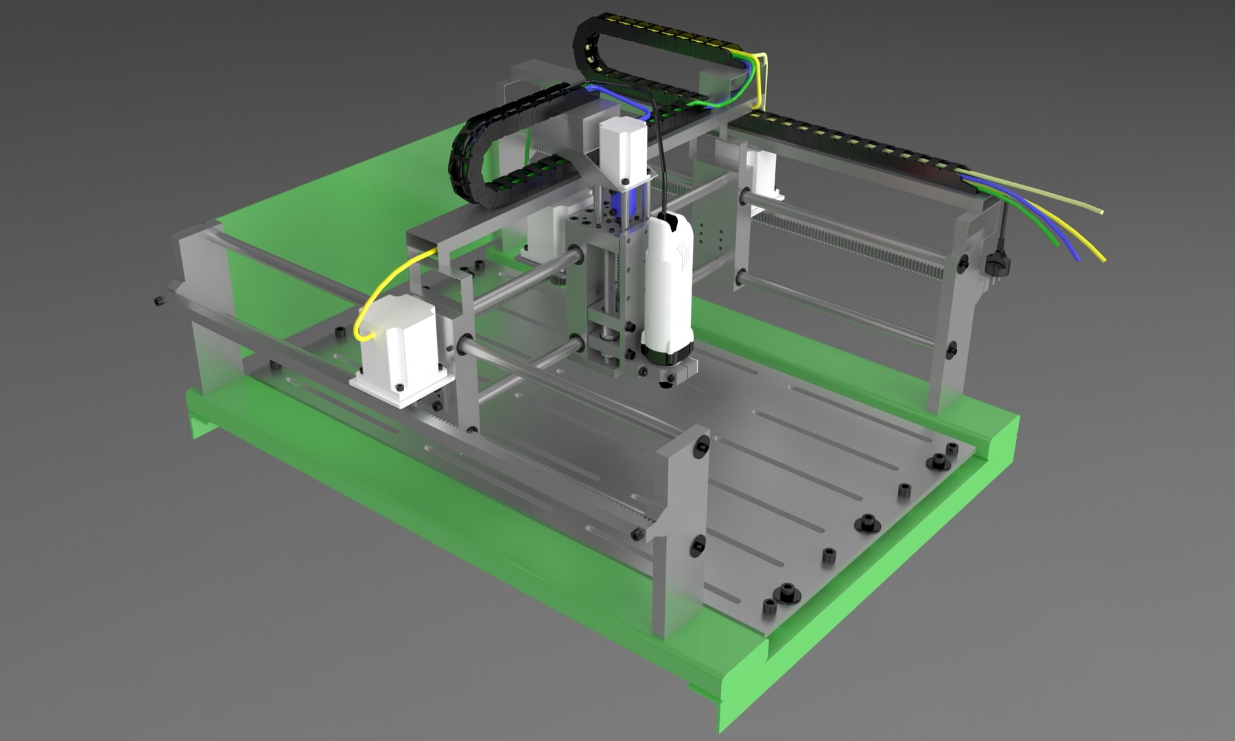 Machine Router Cnc 3d Model