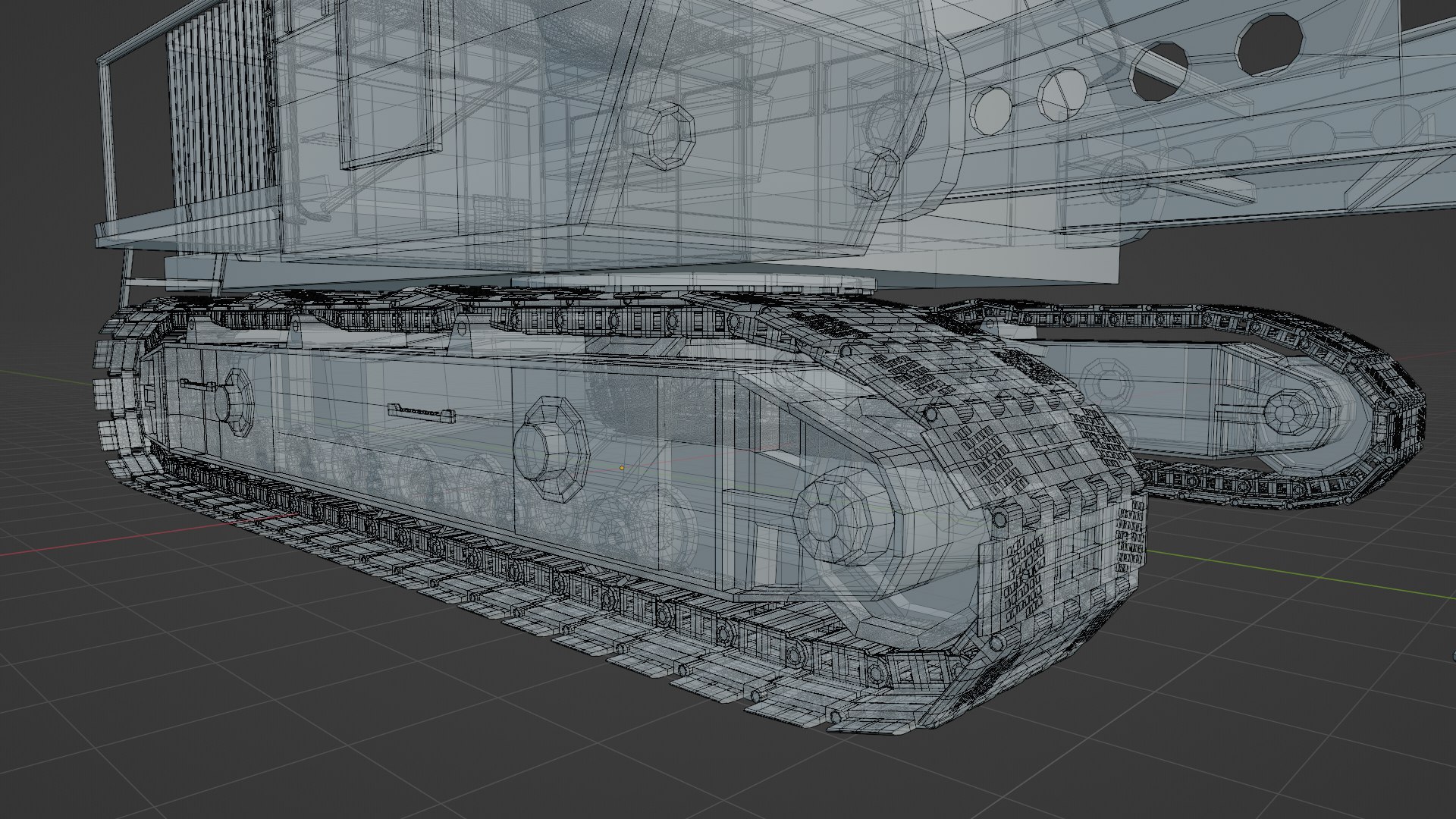 3D Crawler Crane Model - TurboSquid 2000553