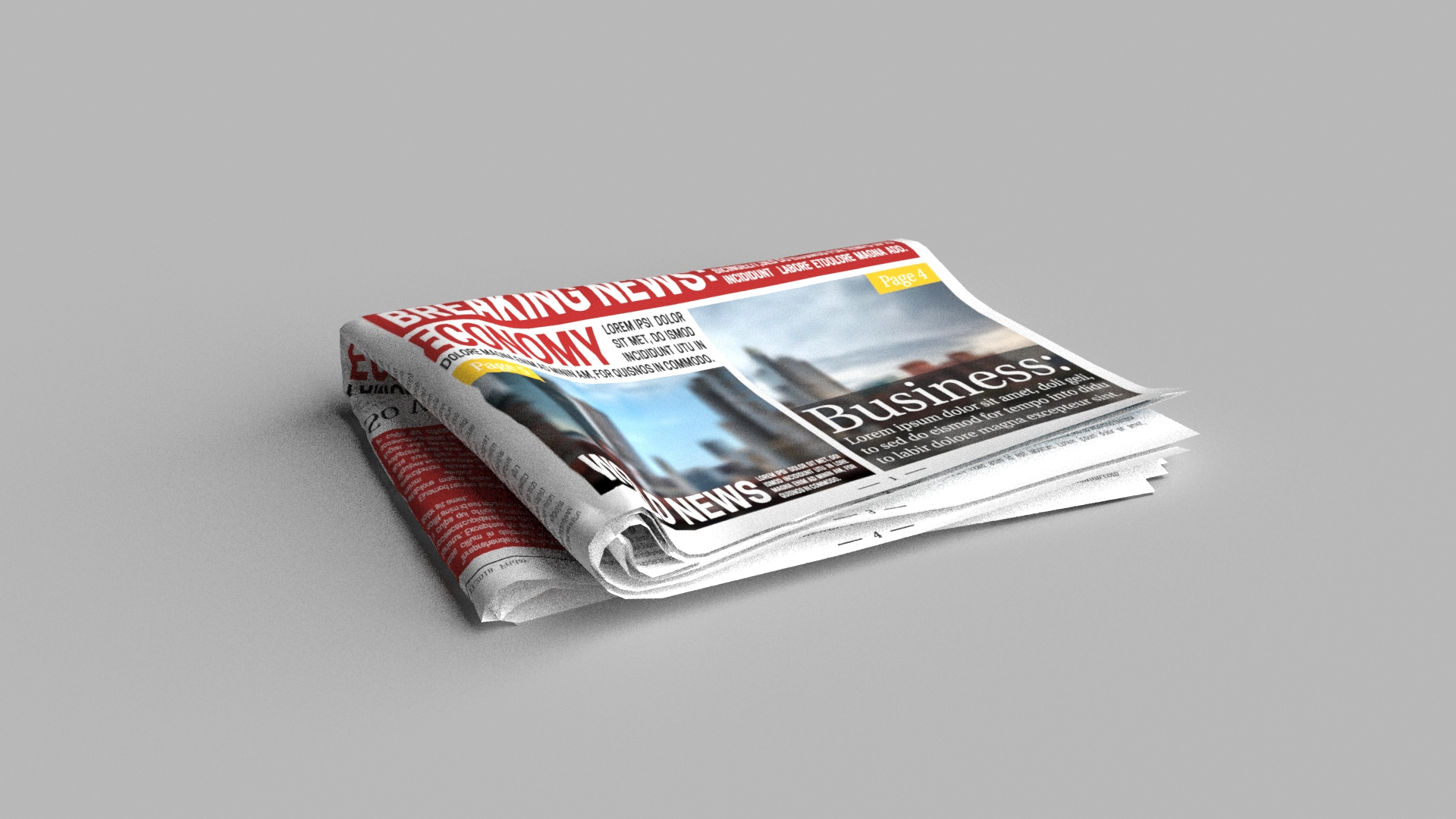 3D Newspaper Scenes - TurboSquid 1556163