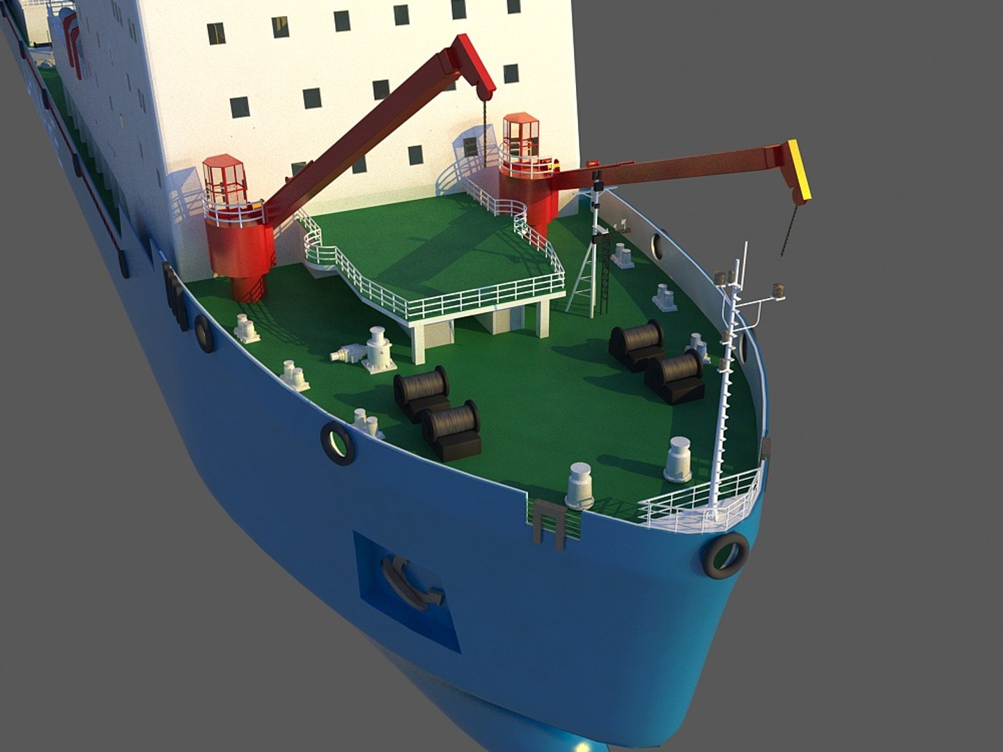 3D Scientific Research Ship 4 Model - TurboSquid 1594751