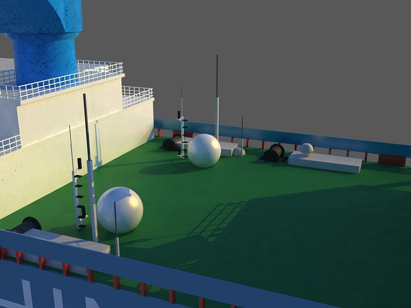 3D Scientific Research Ship 4 Model - TurboSquid 1594751