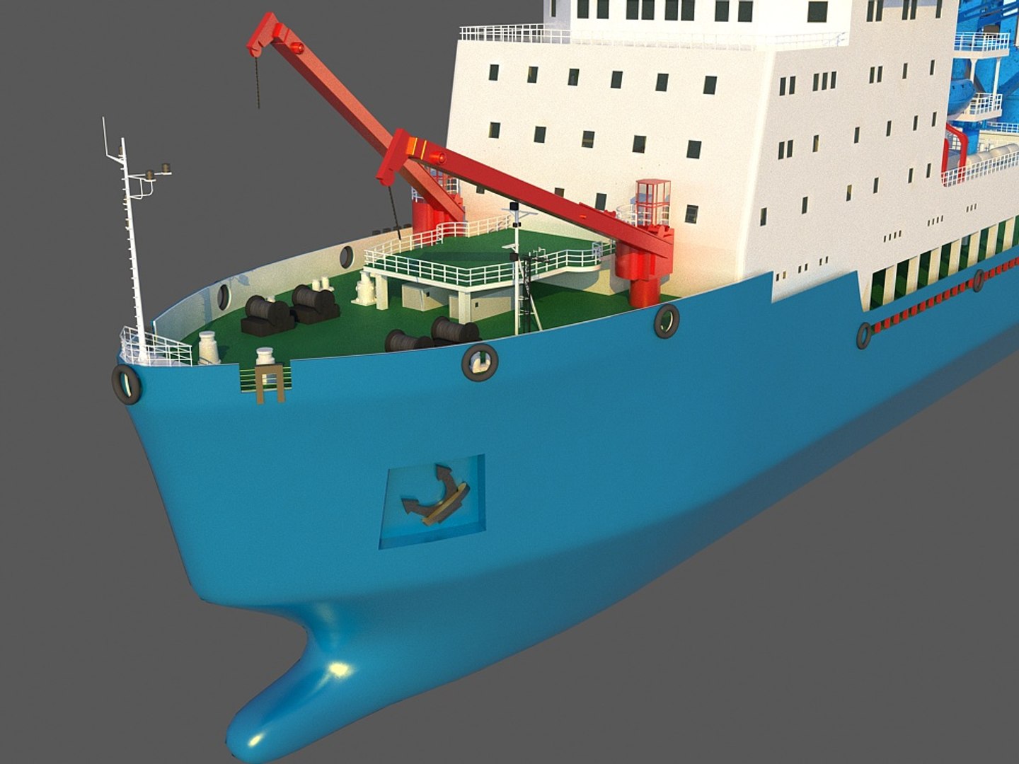 3D Scientific Research Ship 4 Model - TurboSquid 1594751