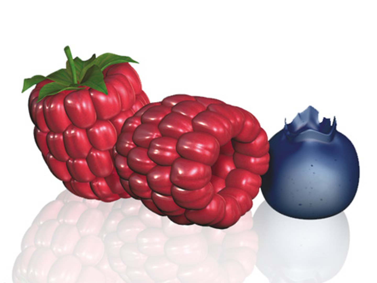 Cinema4d Raspberry Bluebarry