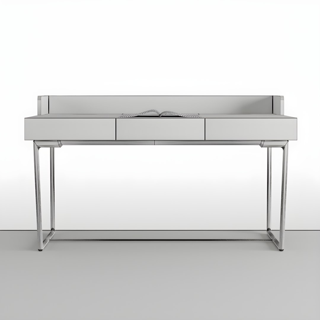 3D Model Realistic Desk - TurboSquid 2068366