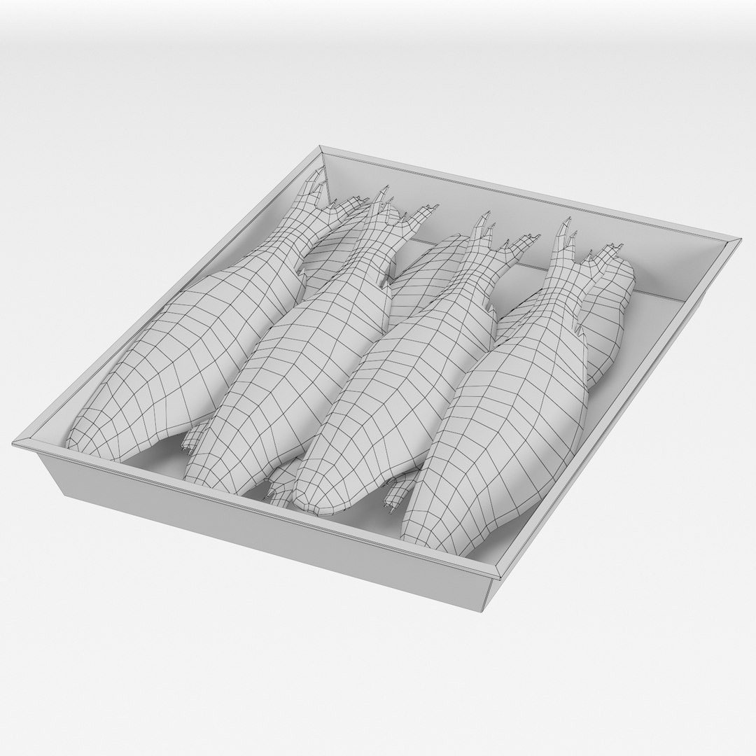 3D model snacks fish - TurboSquid 1577612