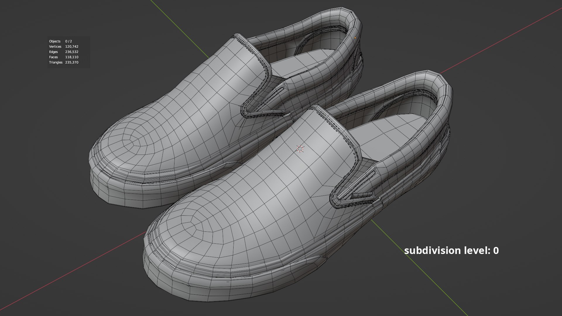 Vans Slip-on Gray-black Checkerboard 3D - TurboSquid 2012743
