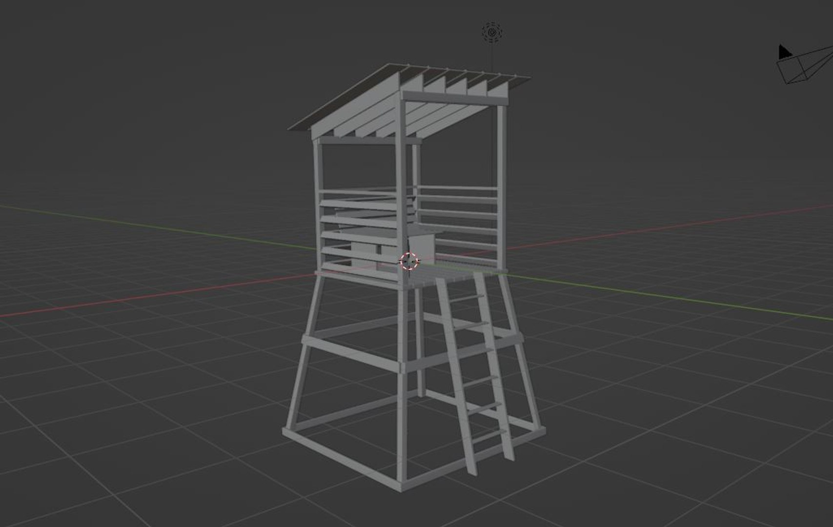 Wooden Lifeguard Station 3D Model 3D Model - TurboSquid 2344402