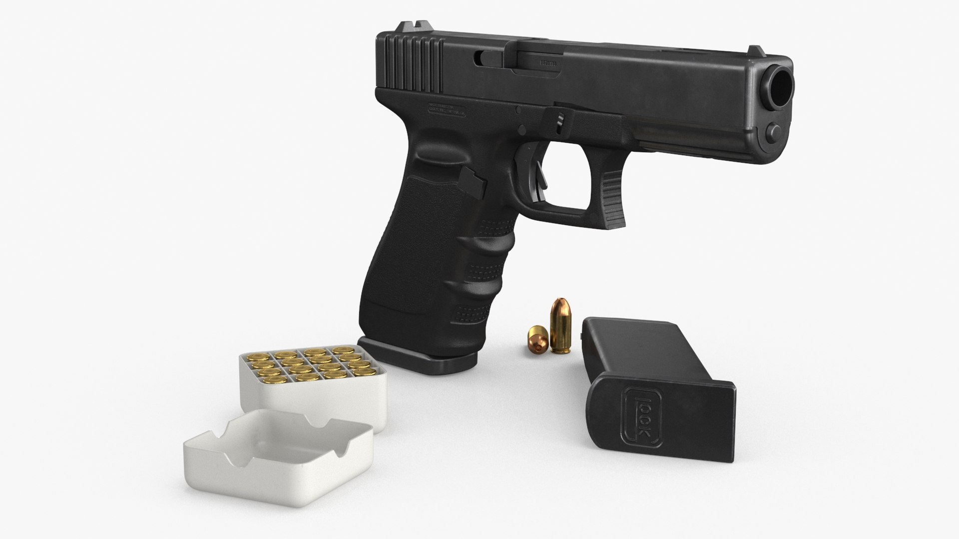 Glock 21 3d model 3D model - TurboSquid 1824687