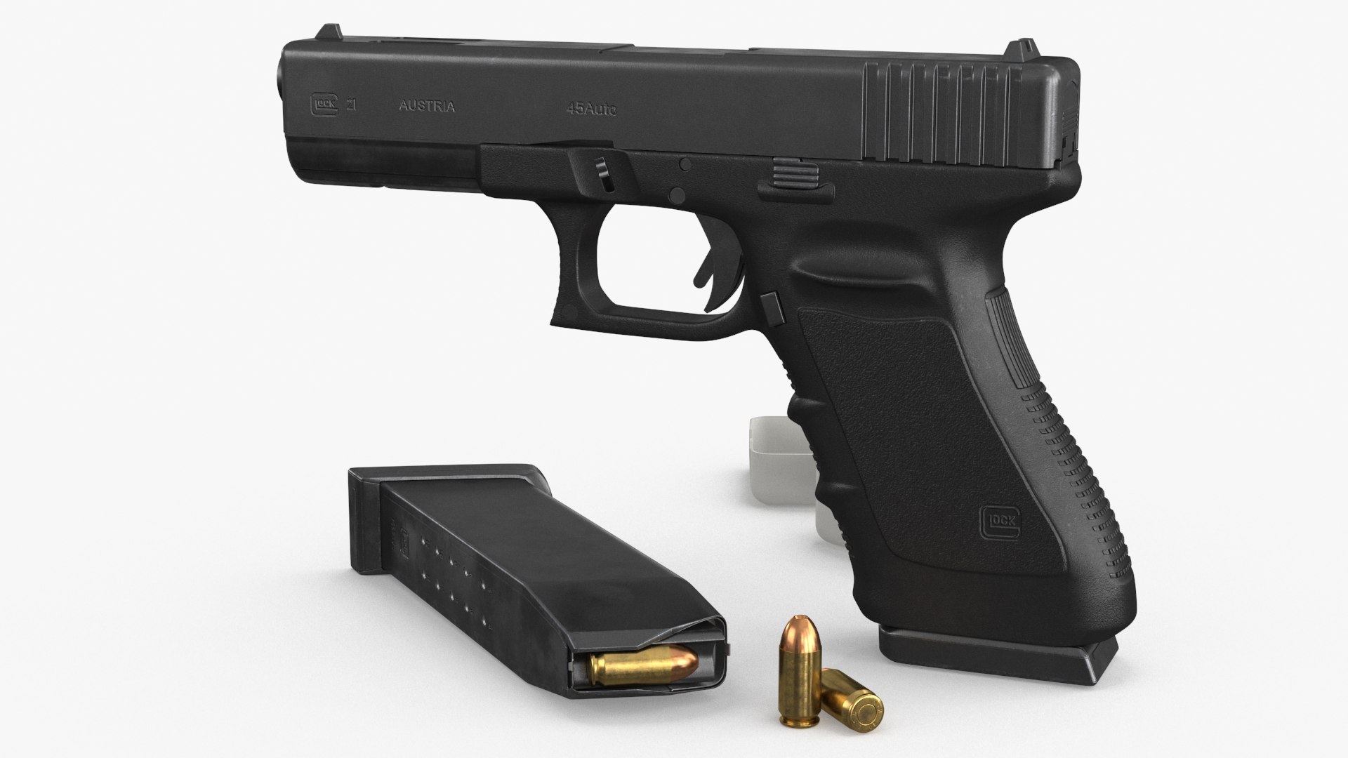 Glock 21 3d model 3D model - TurboSquid 1824687