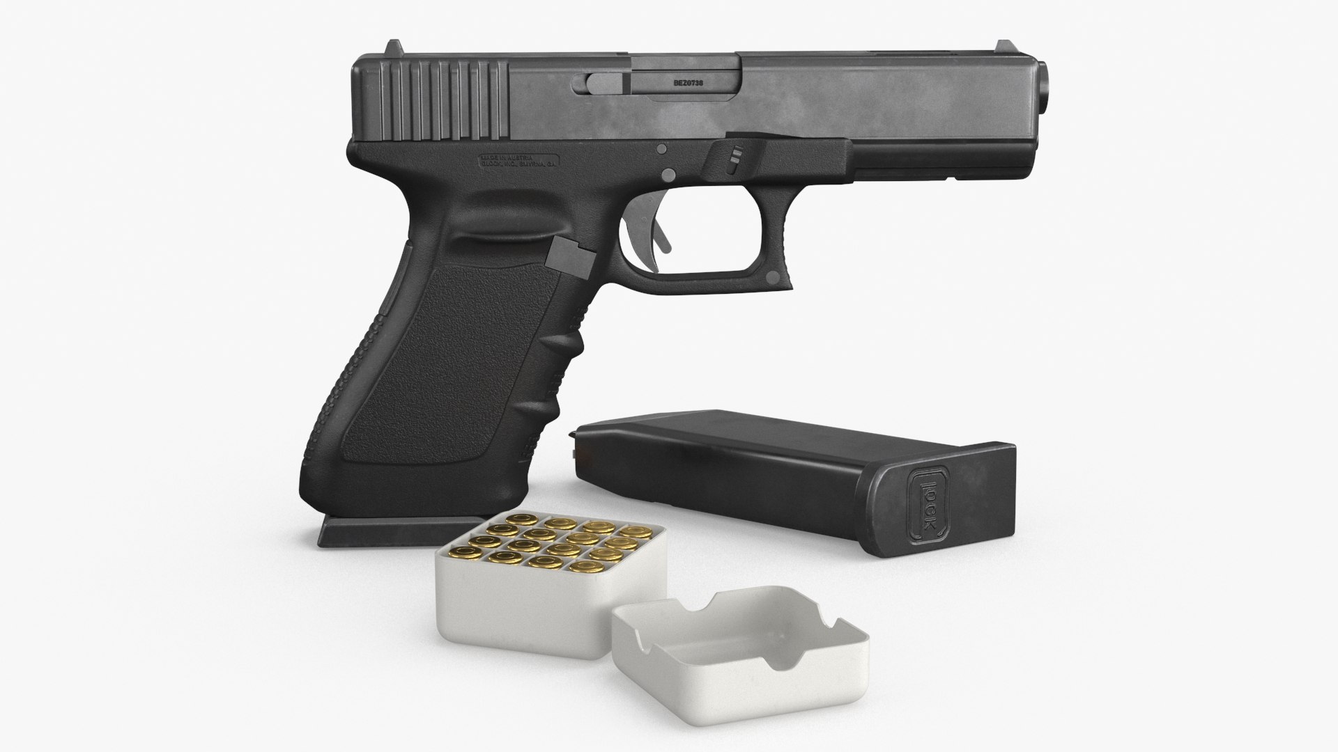 Glock 21 3d model 3D model - TurboSquid 1824687