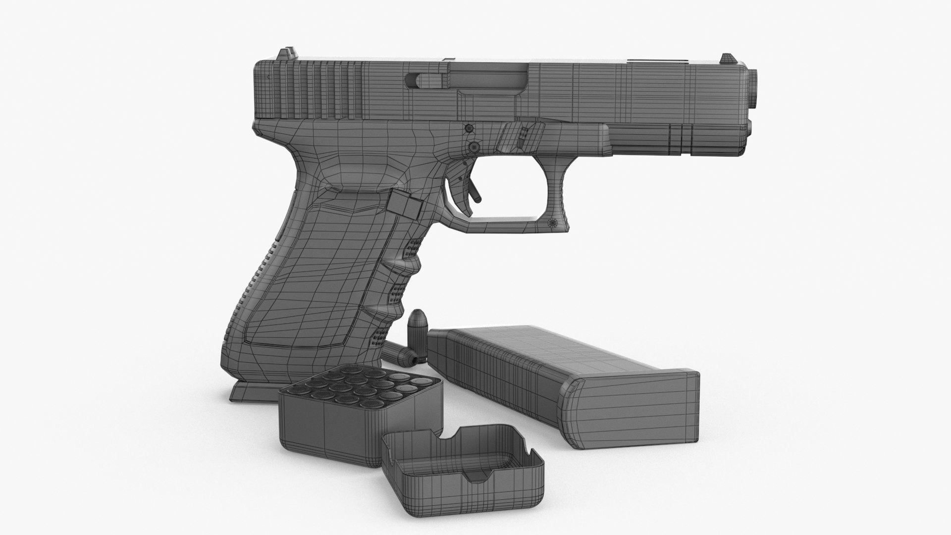 Glock 21 3d model 3D model - TurboSquid 1824687