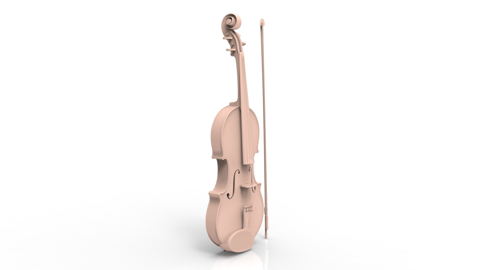 3D Violin Model - TurboSquid 2132733