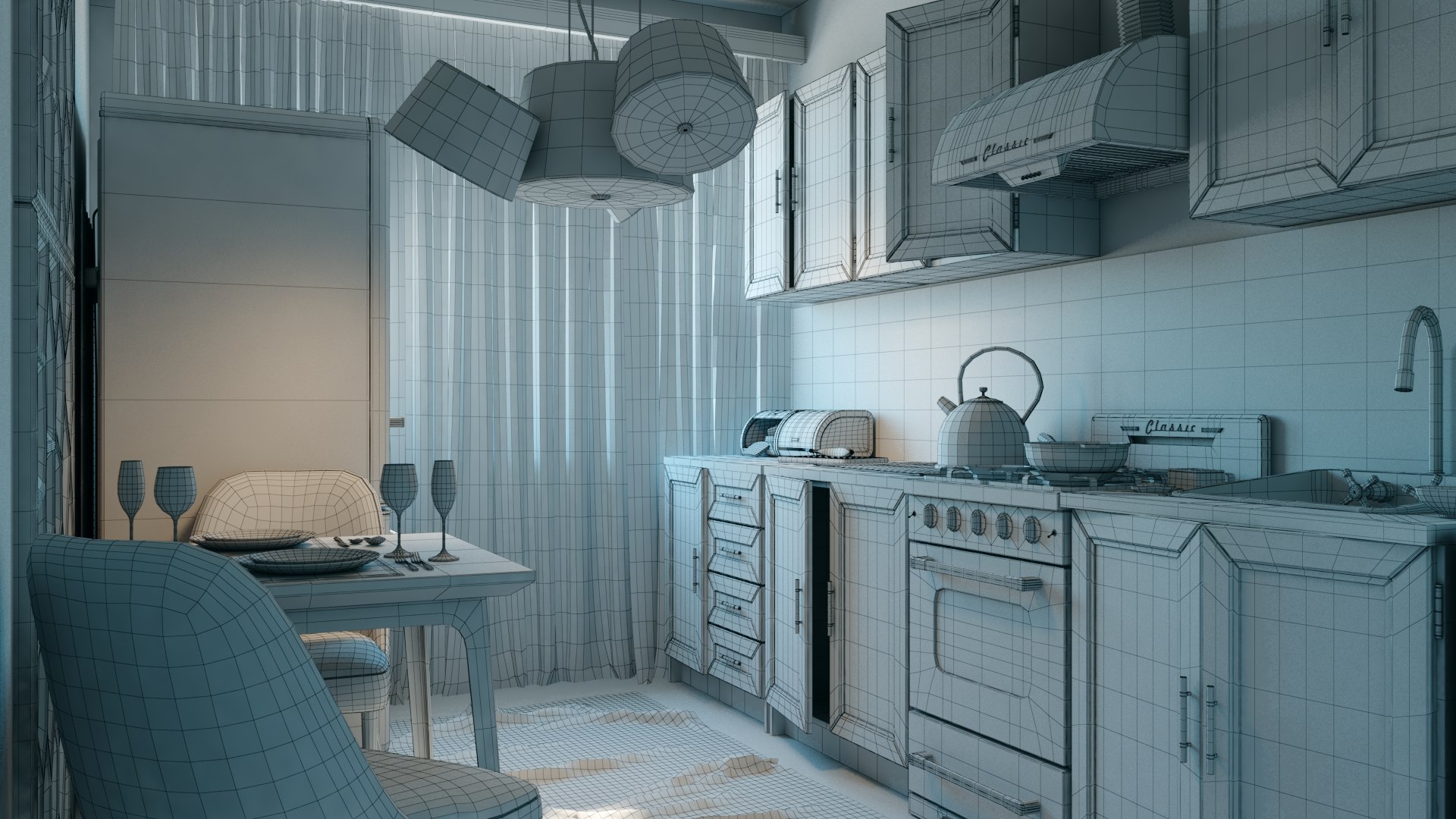 Scandinavian Vintage 3D Model - TurboSquid 2258546