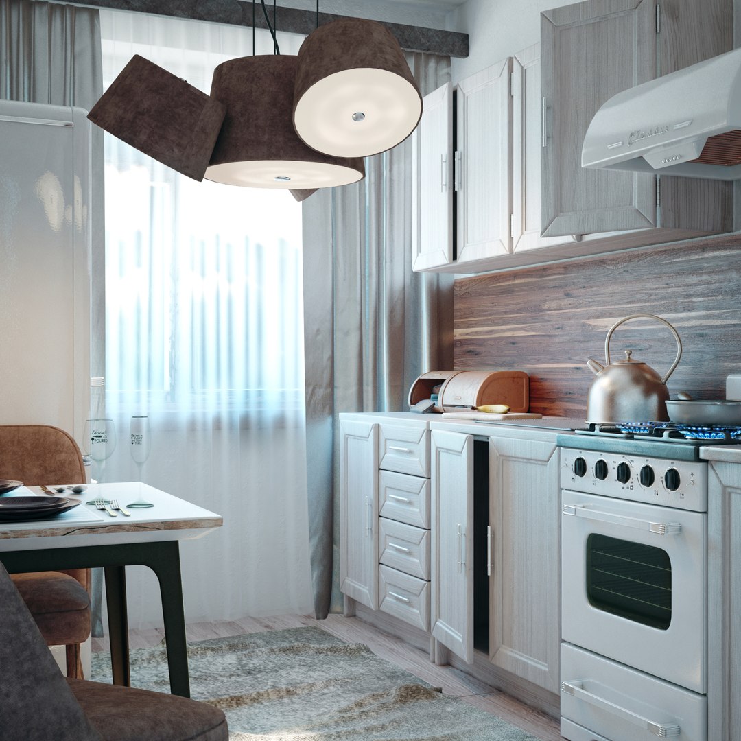 Scandinavian Vintage 3D Model - TurboSquid 2258546