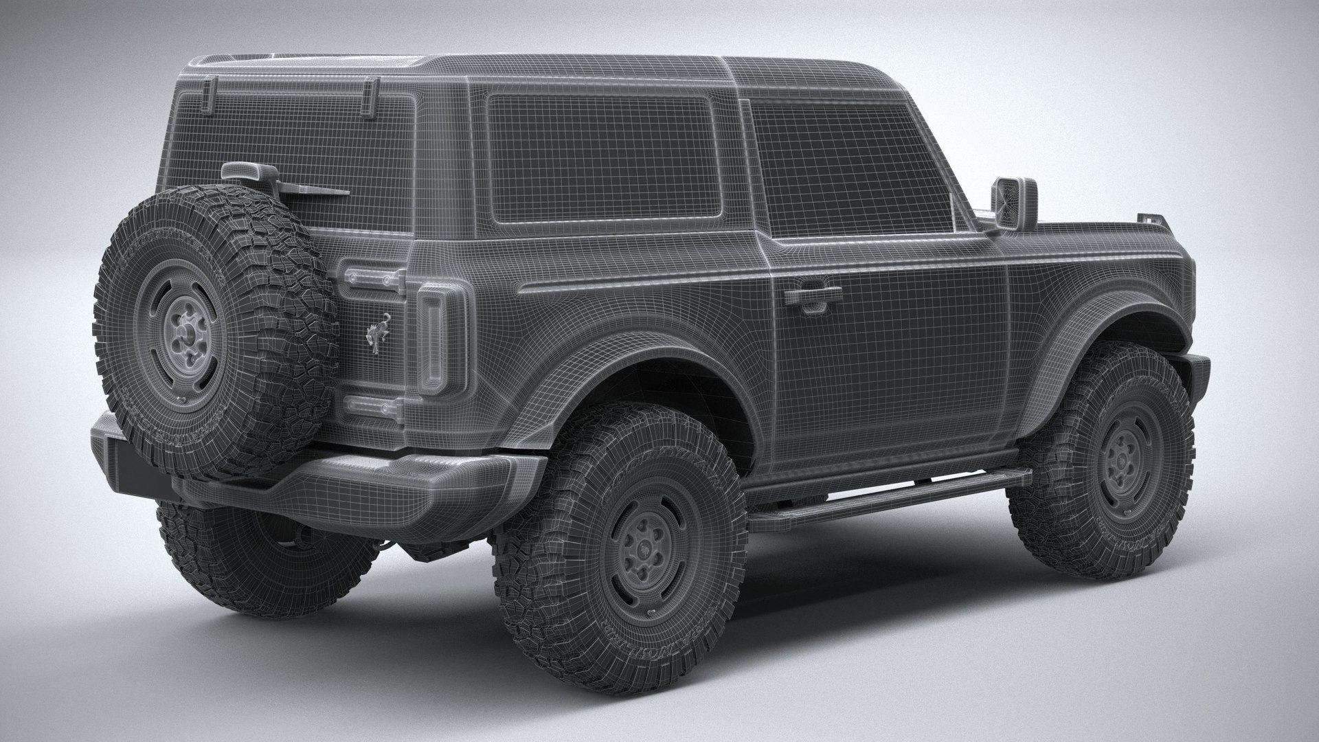 Ford Bronco Heritage Edition 2door 2023 3D - TurboSquid 1952086