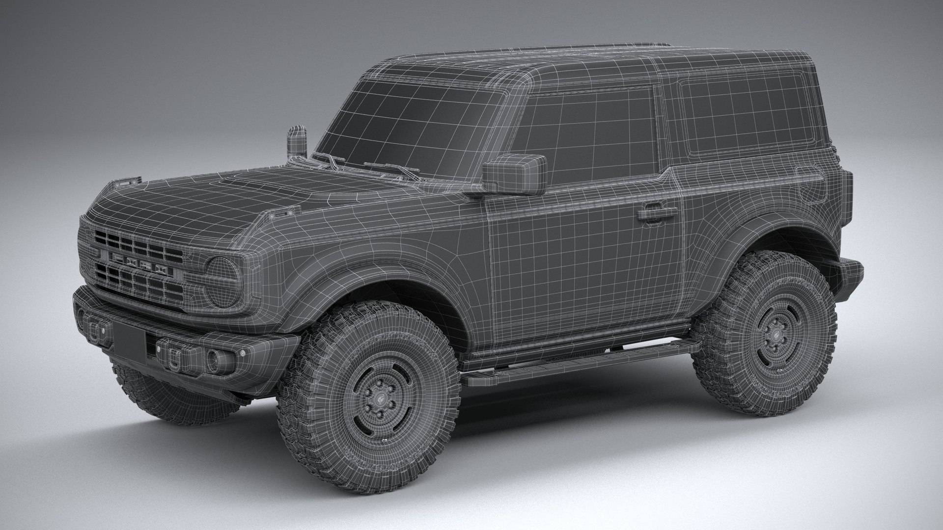 Ford Bronco Heritage Edition 2door 2023 3D - TurboSquid 1952086