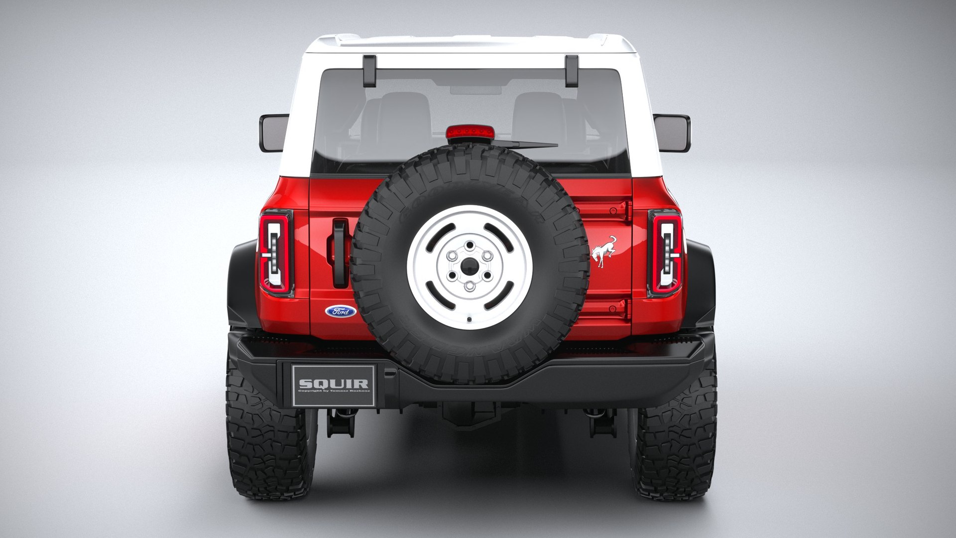Ford Bronco Heritage Edition 2door 2023 3D - TurboSquid 1952086