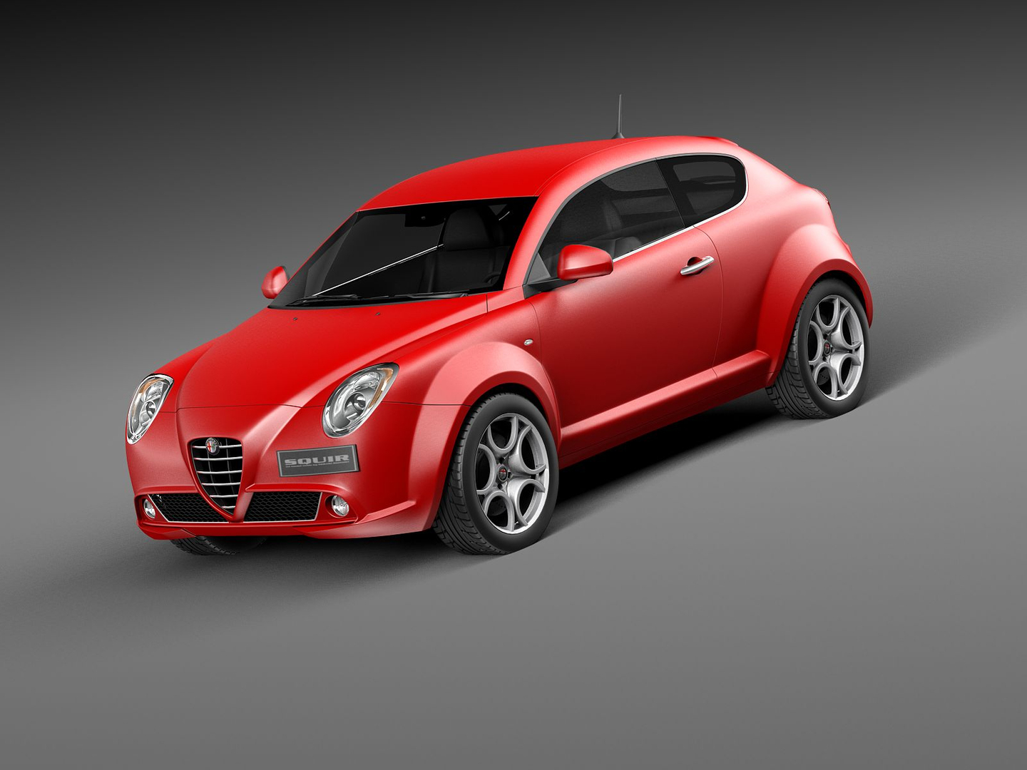 3d Model Alfa Romeo Mito 2009