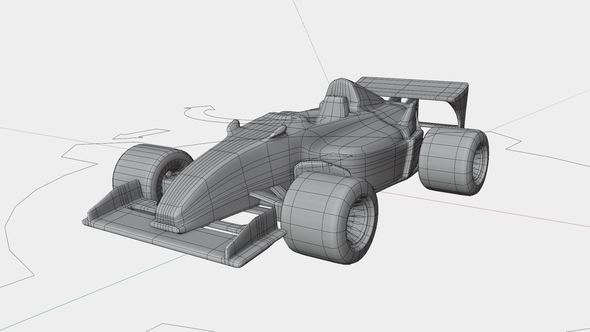 3D F1 Simplified Rigged Model - TurboSquid 1670887