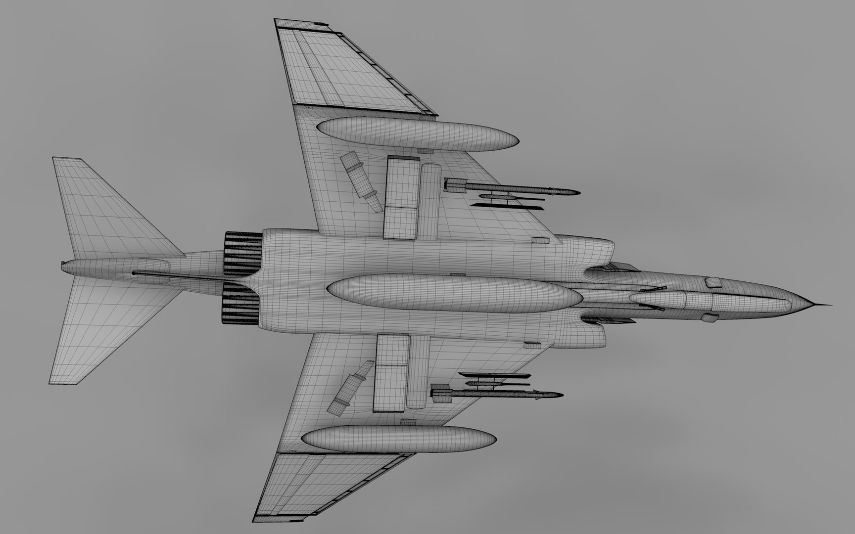 3D mcdonnell douglas f-4 - TurboSquid 1671834