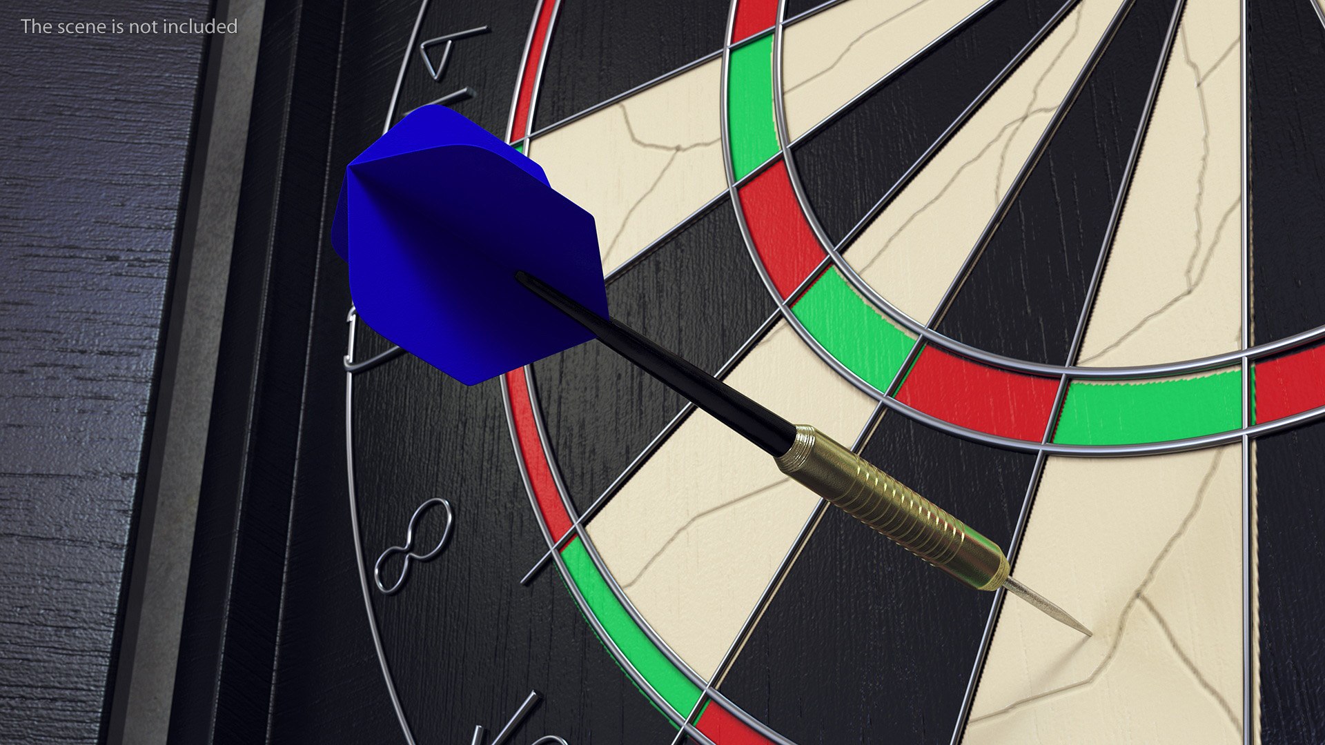 3D Classic Dart With Textured Grip - TurboSquid 2222820