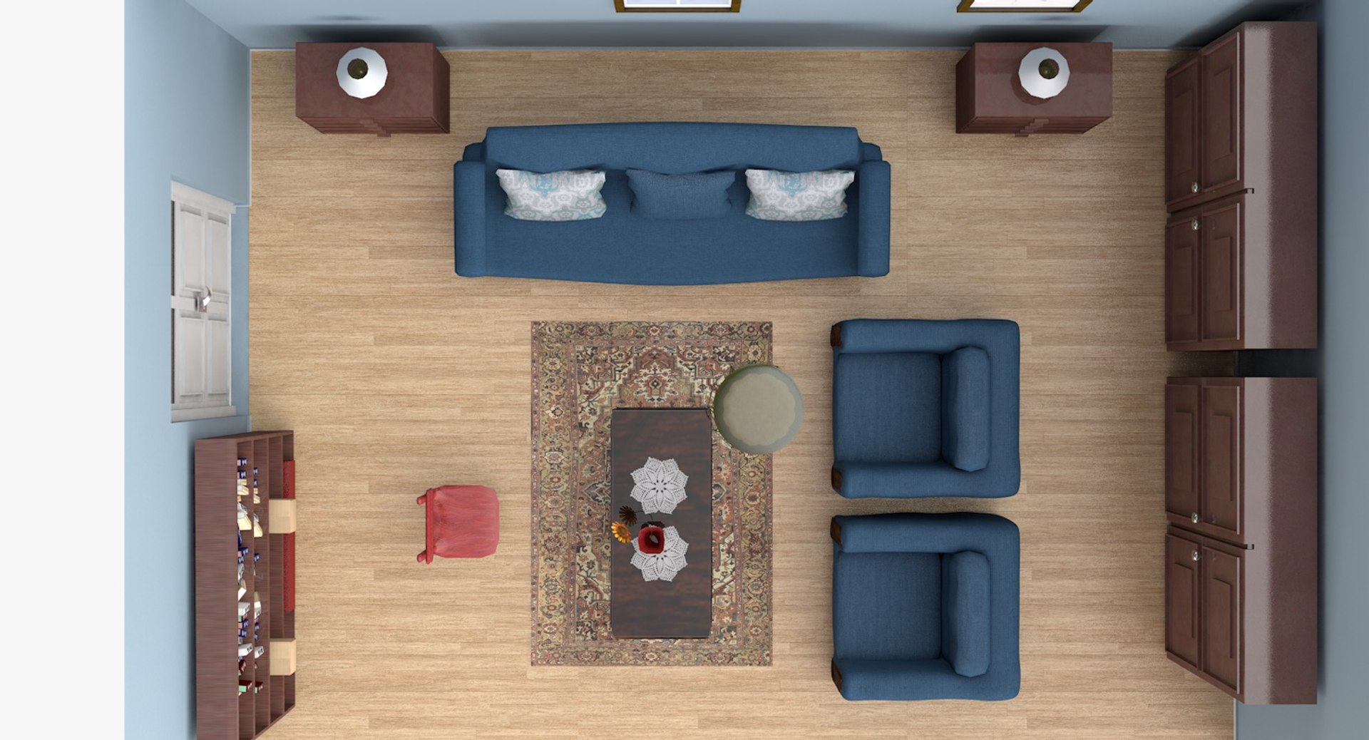 Simple Room Interior Model - TurboSquid 1311248