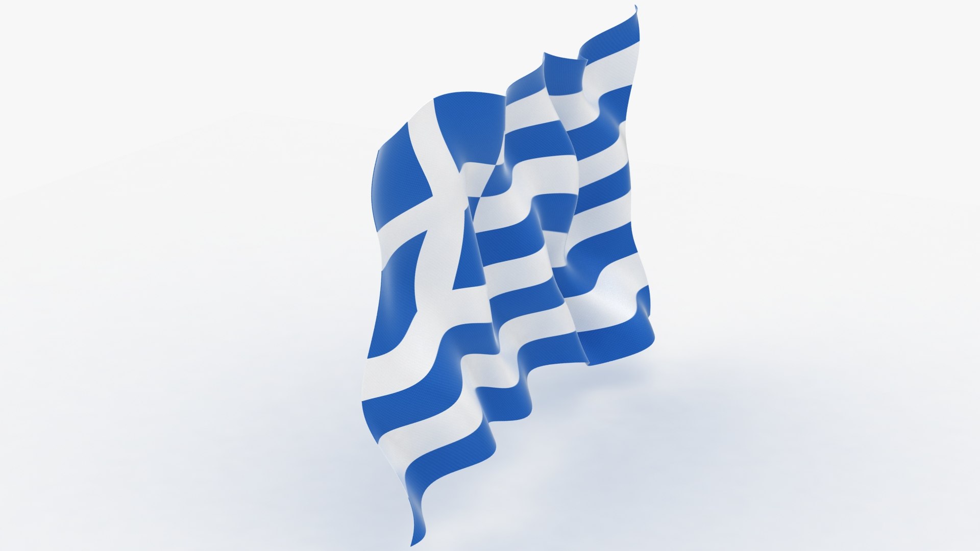 Greece Flag Animation 3D Model - TurboSquid 1614922