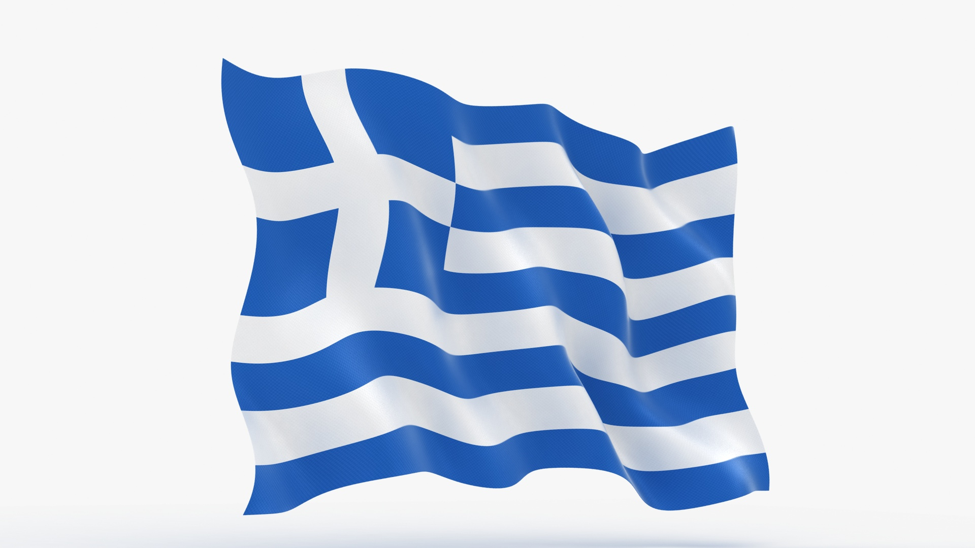 Greece Flag Animation 3D Model - TurboSquid 1614922