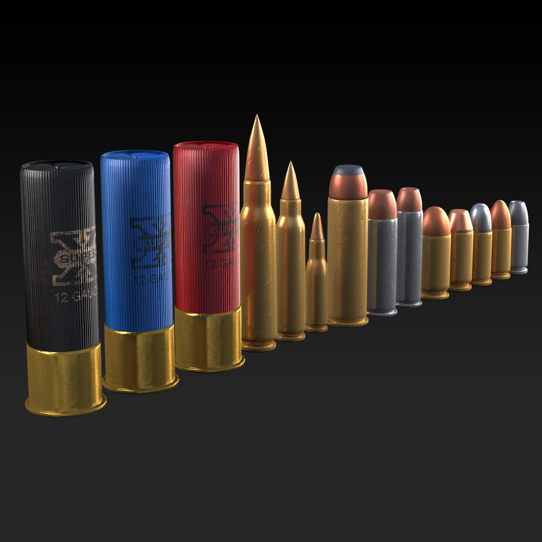 Bullet Package 3D | 1144735 | TurboSquid