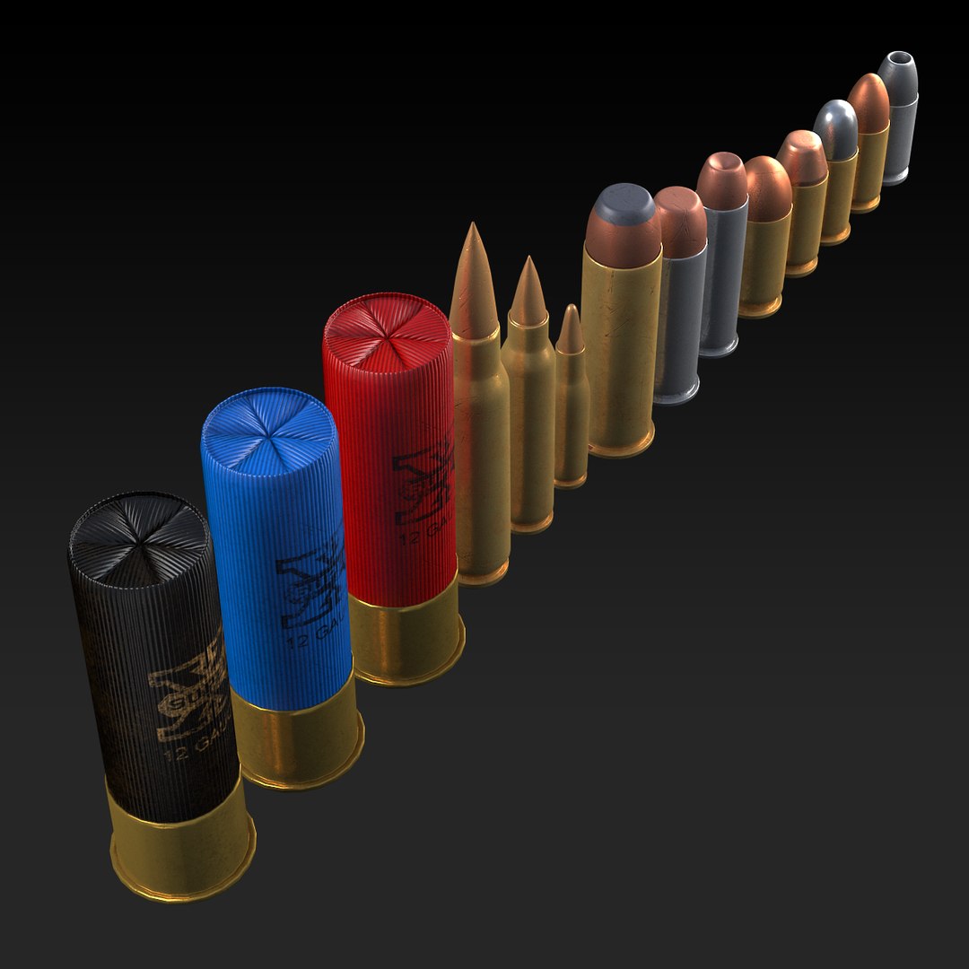 Bullet Package 3D | 1144735 | TurboSquid