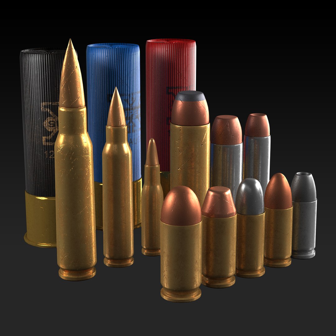 Bullet Package 3D | 1144735 | TurboSquid
